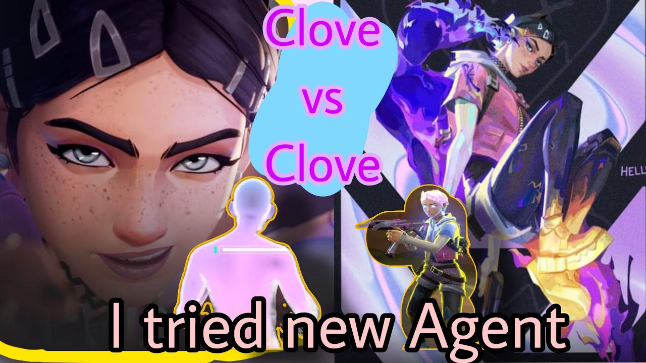 CLOVE VS CLOVE | TRYING NEW AGENT ON VALORANT - YouTube