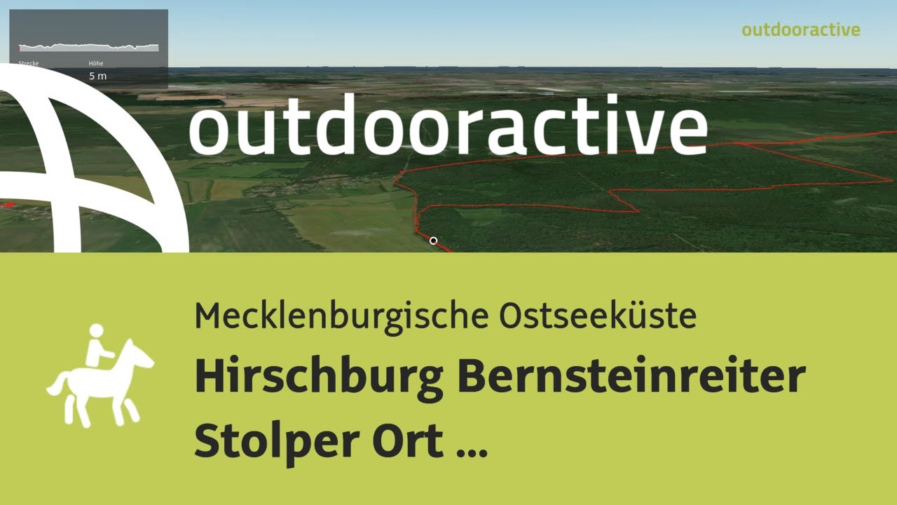 Reitweg an der Mecklenburgischen Ostseeküste: Hirschburg ...