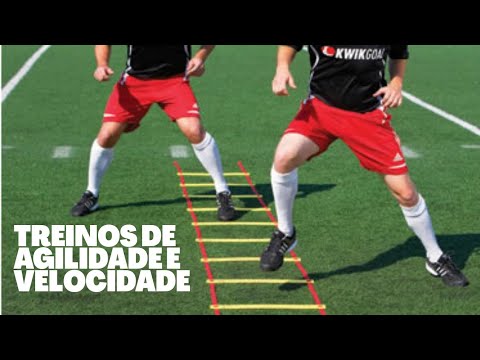 TREINO de AGILIDADE e VELOCIDADE | TREINO FÍSICO FUTEBOL - YouTube