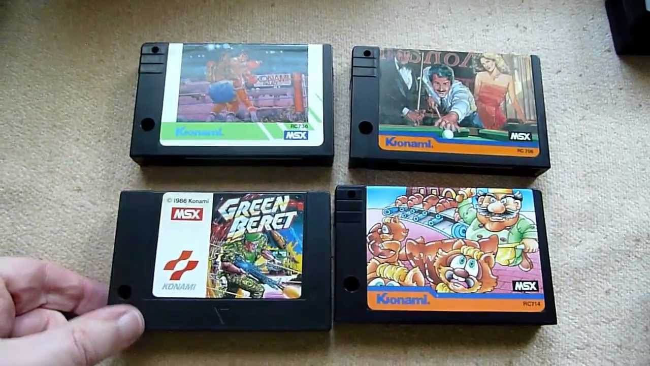 My MSX Collection Part 1 {ENGLISH} - YouTube