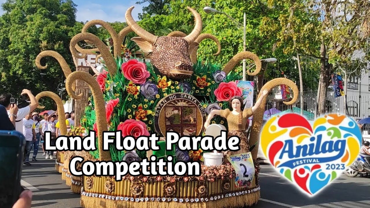 Anilag Festival Land Float Parade Competition 2023 | Reyann TV - YouTube