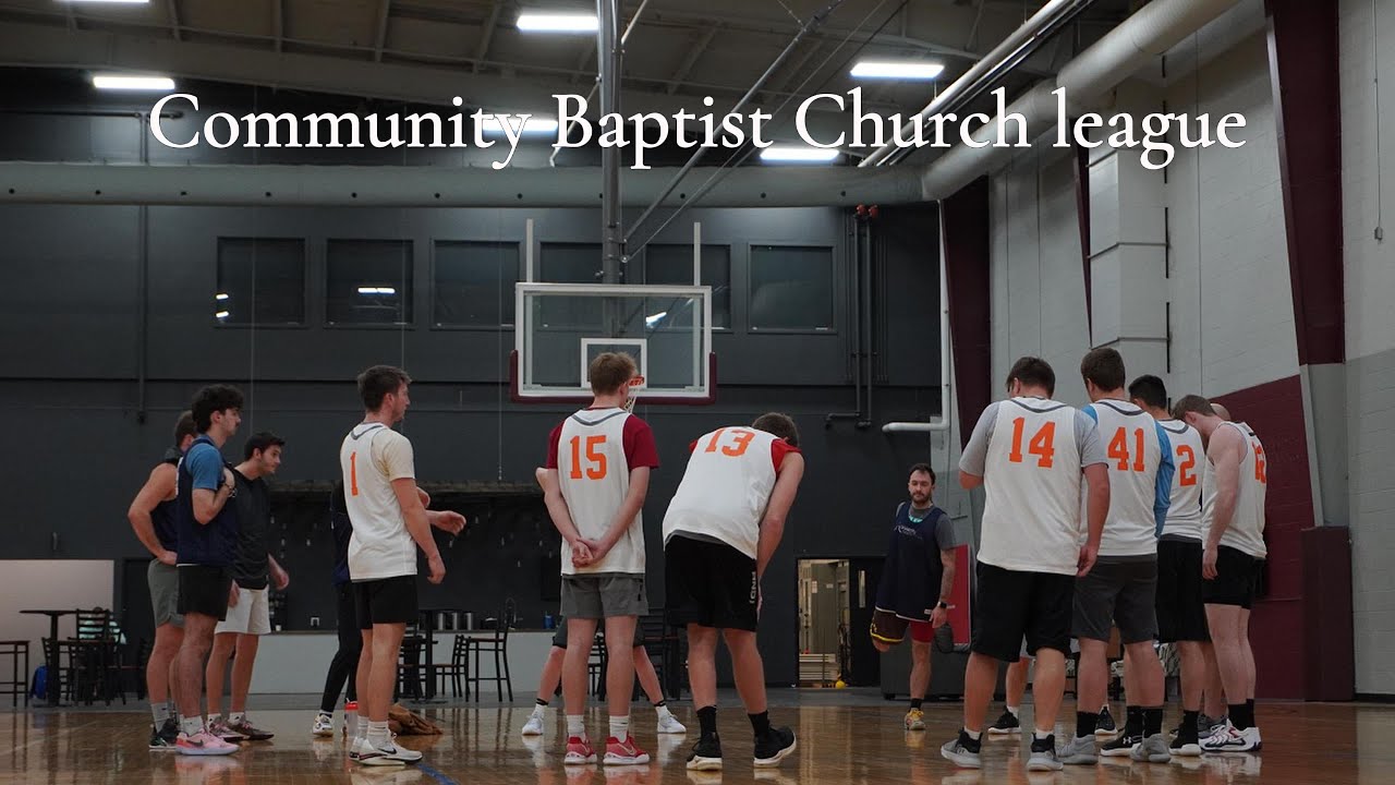 Community Baptist basketball Church league (week 3) - YouTube