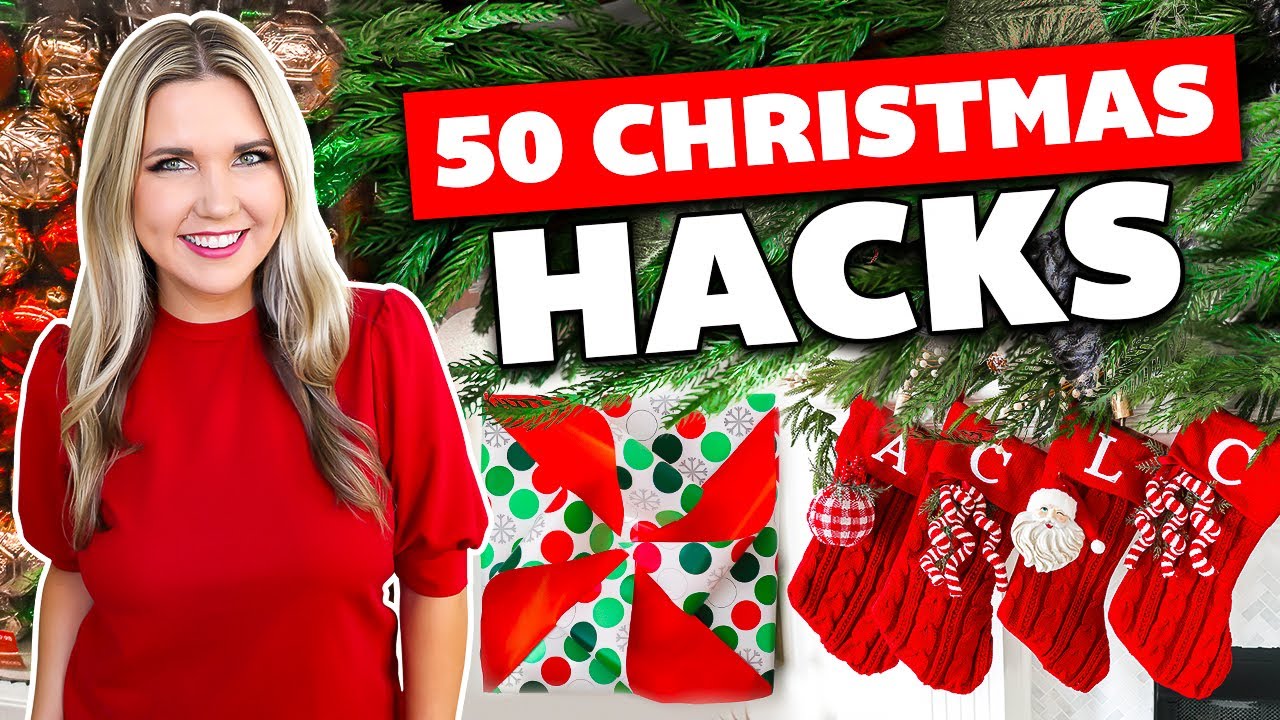 50 Christmas Hacks you NEED to know! - YouTube