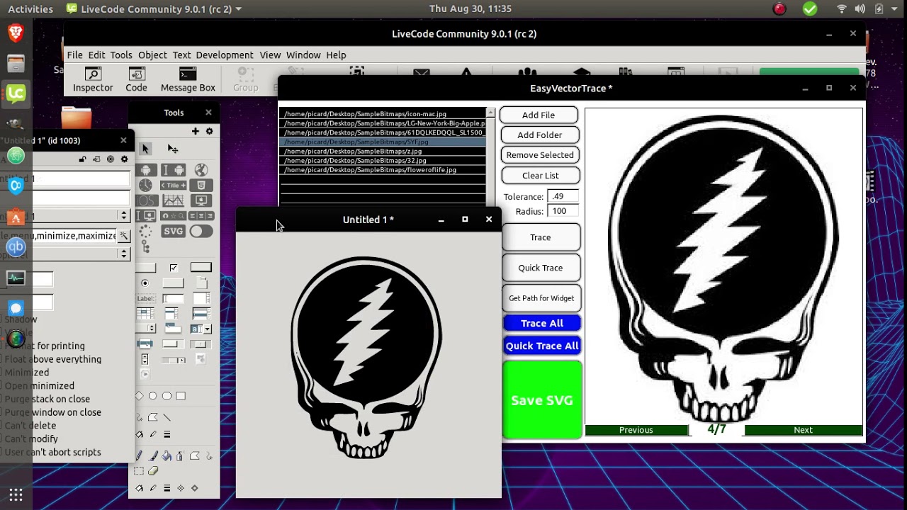 Easy Vector Trace Stack - YouTube