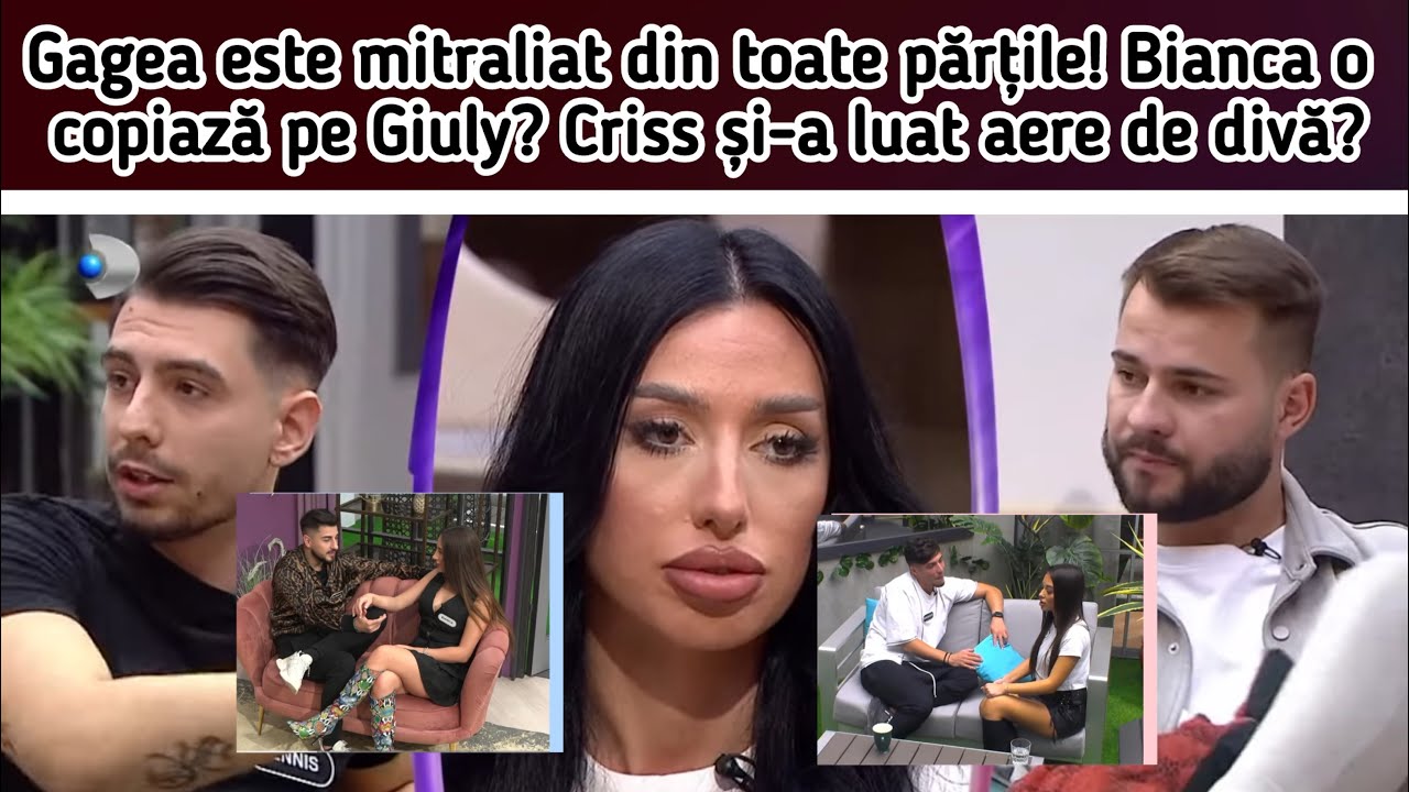 Gagea este mitraliat din toate părțile!🤯Bianca o copiaza pe Giuly?🤔 ...