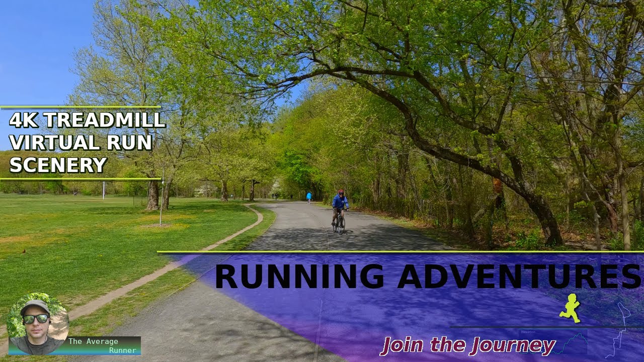 Van Cortlandt Park XC Field Virtual Threshold Training | 4K Bronx ...