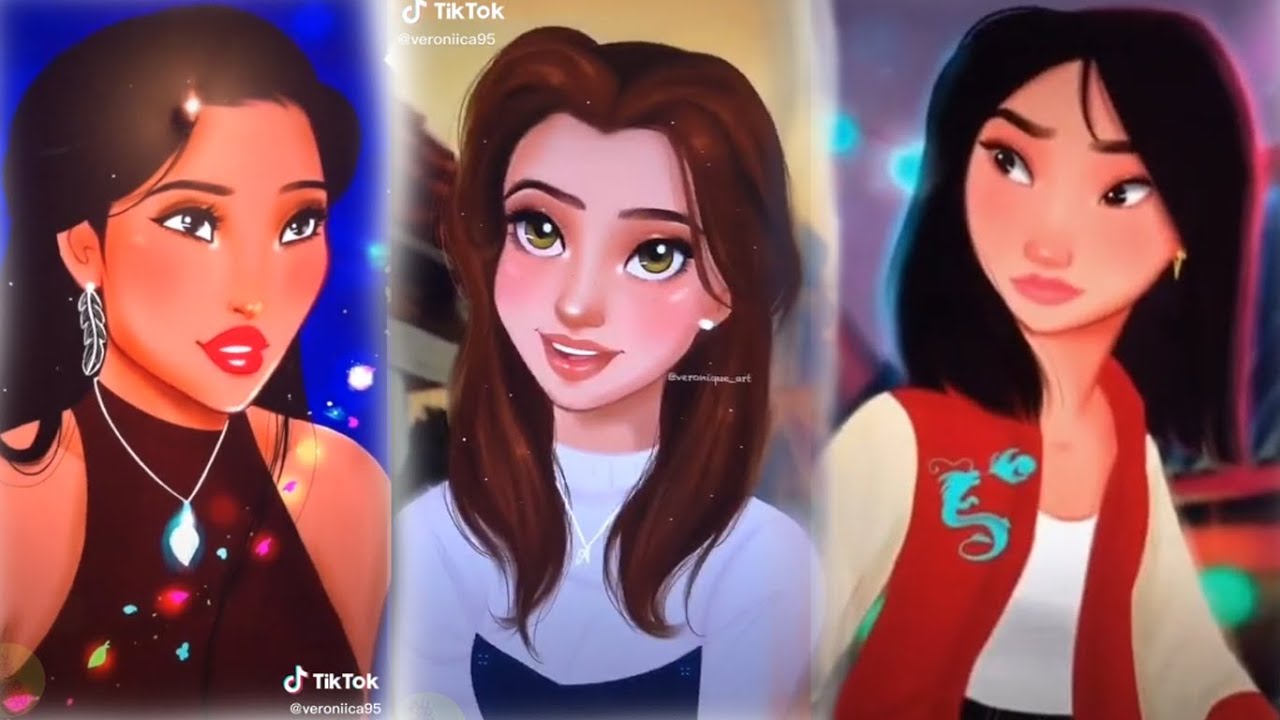 Disney Princess GLOW UP TikTok Compilation - YouTube