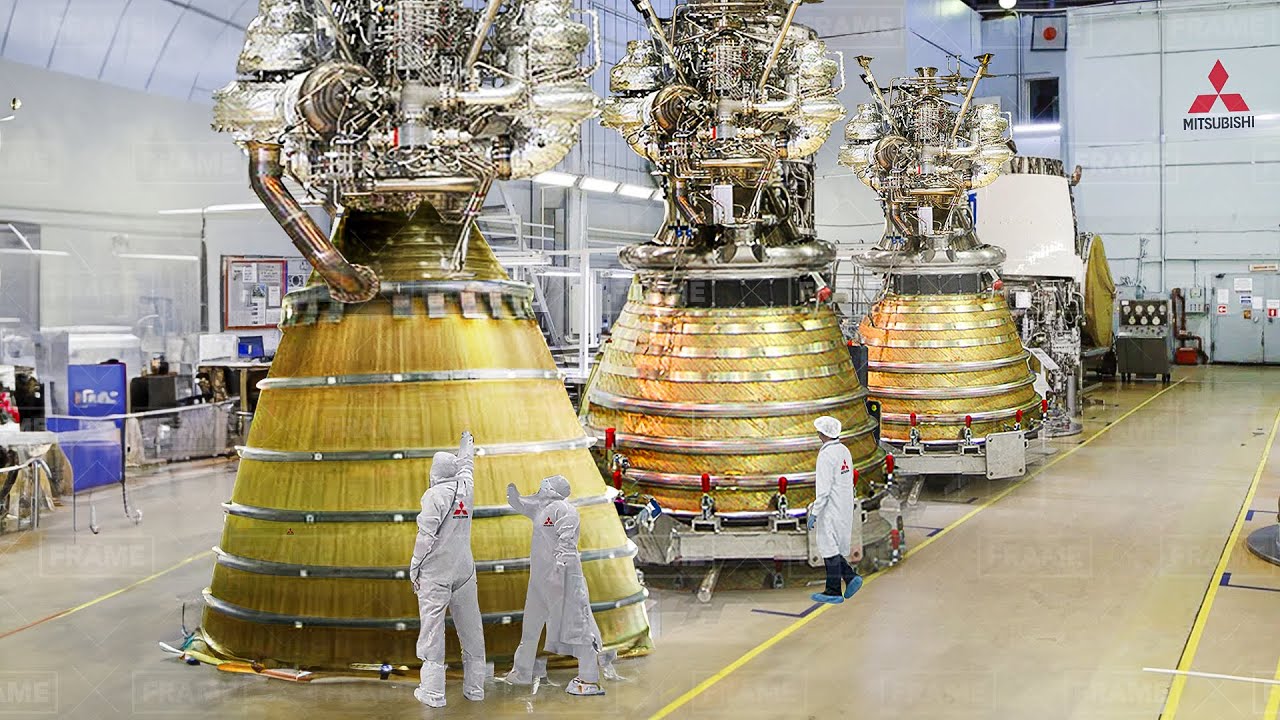 Inside Japan Most Advanced Factory Producing Powerful Space Rocket ...