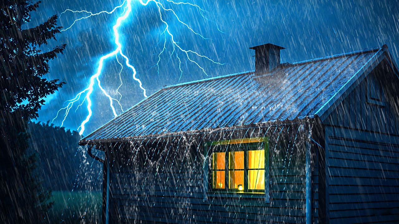 Perfect Rain Sounds For Sleeping And Relaxing - Rain And Thunder Sounds For Deep Sleep, For ...