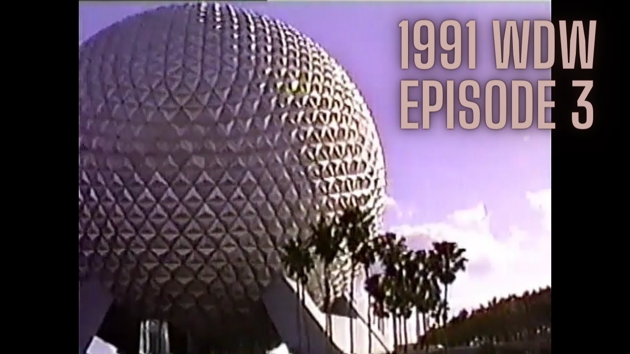 Walt Disney World 1991 Home Videos | Episode 3 | Indiana Jones, MGM and ...