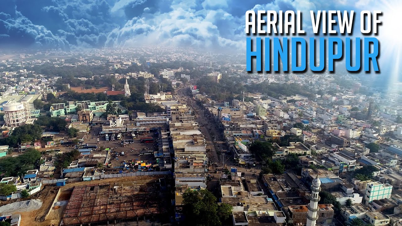 Hindupur | Drone Shot | Aerial View from the Sky - YouTube