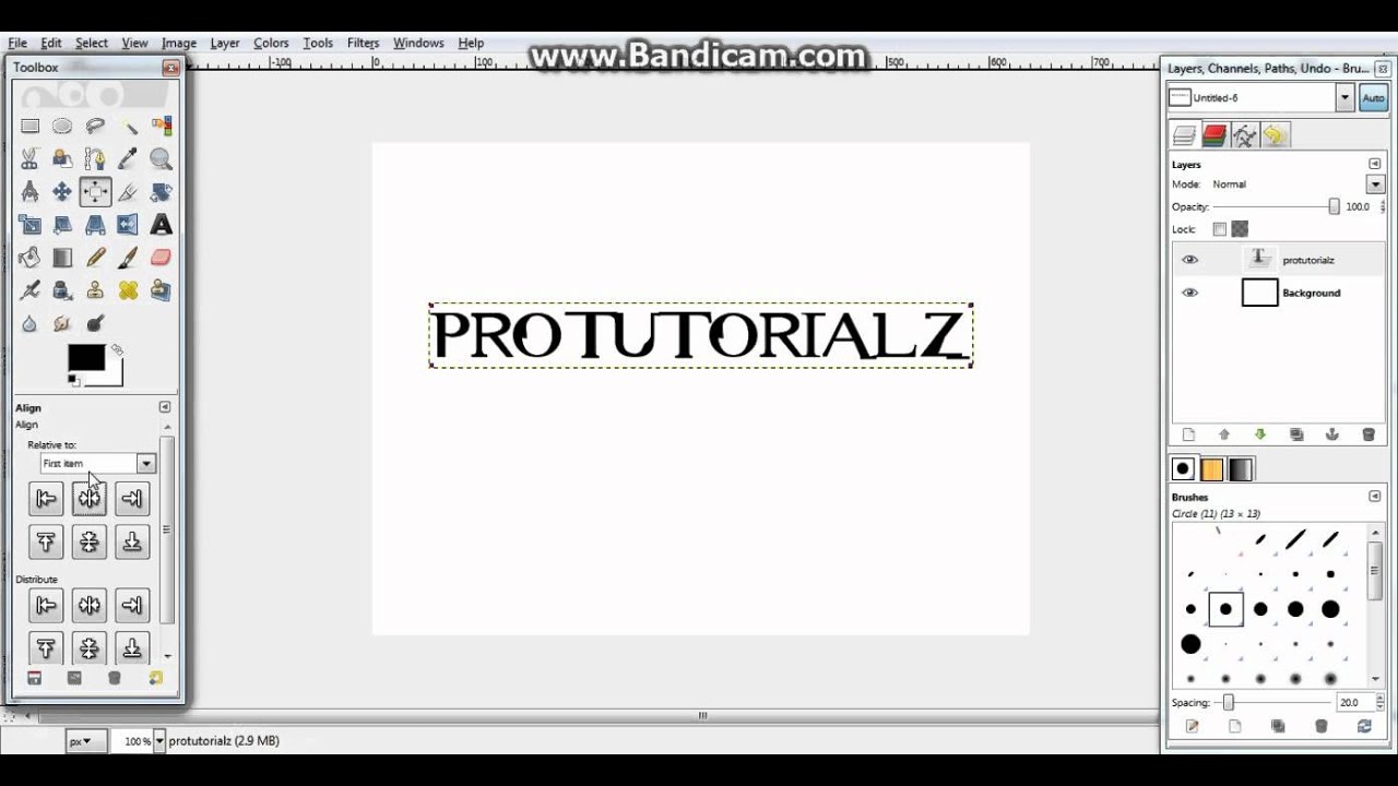 Mirror Effect Tutorial In Gimp 2.6 - YouTube