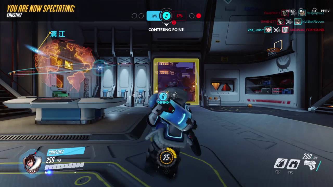 Overwatch: Origins Edition Winston Face After Death - YouTube