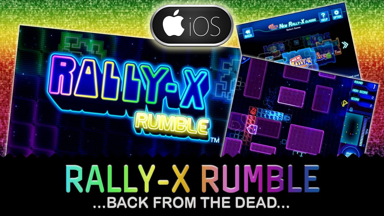 Rally-X Rumble - an amazing game that needs to be released again on iOS ...