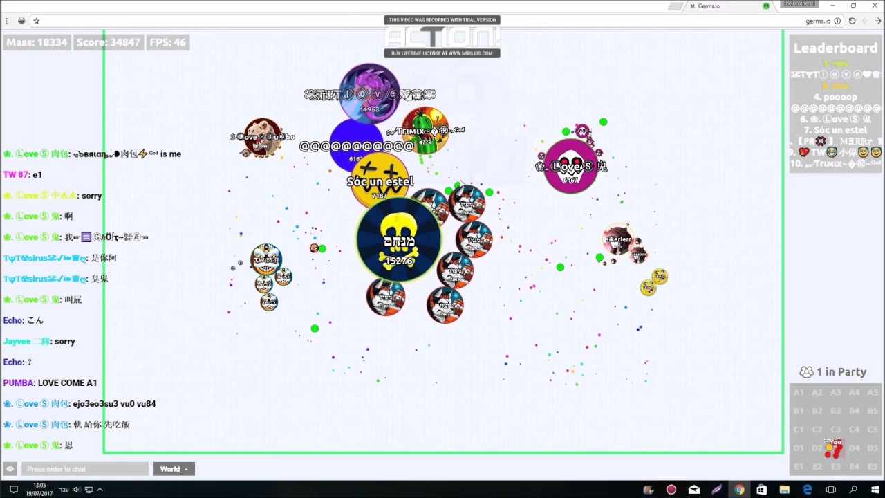 Germs.io Pro - YouTube