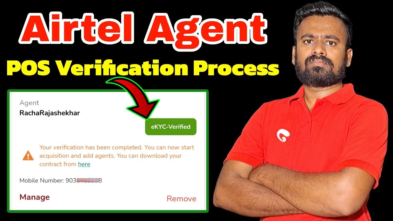 Airtel Agent POS Verification Process Explanation || Airtel Mitra Agent ...