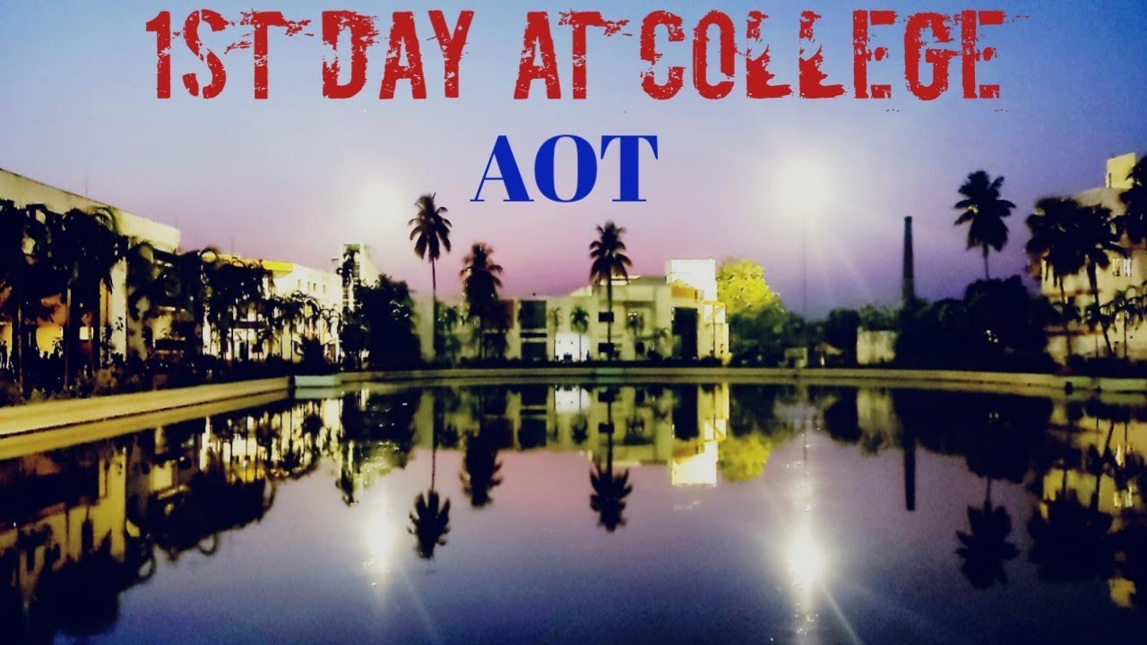 1st DAY AT COLLEGE ।। AOT - YouTube