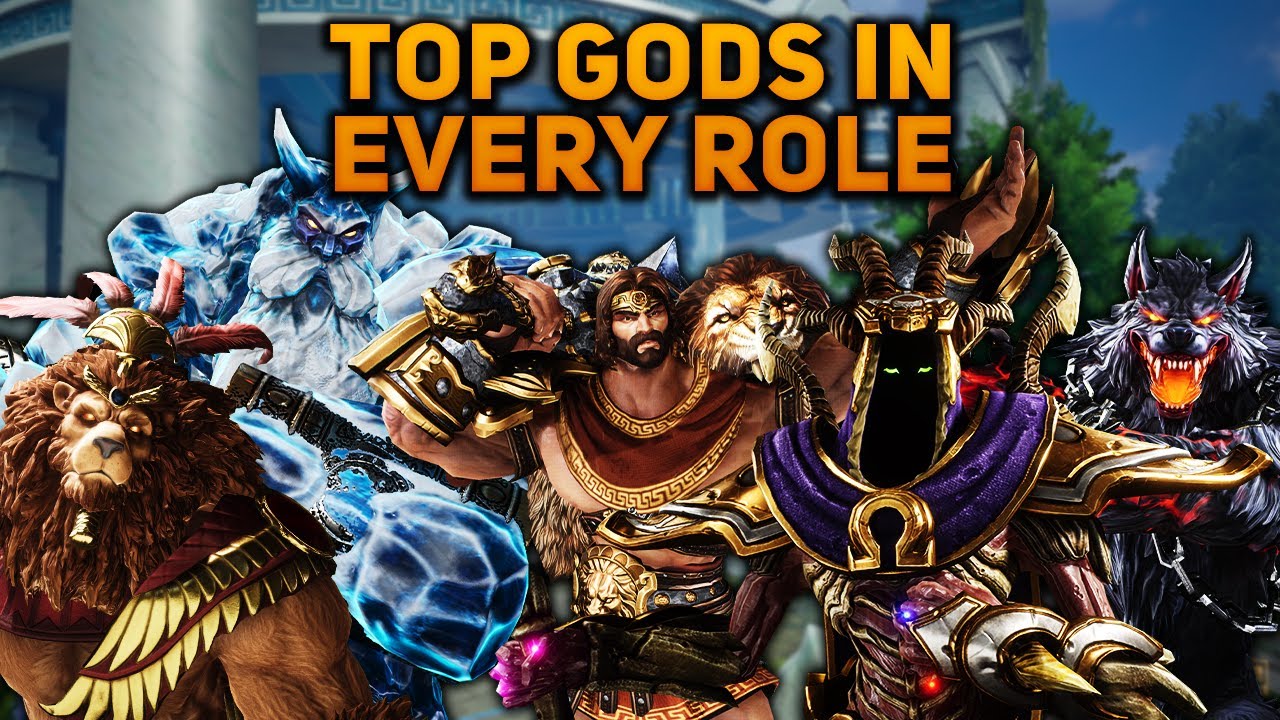TOP 3 GODS & BUILDS IN EACH ROLE! - YouTube