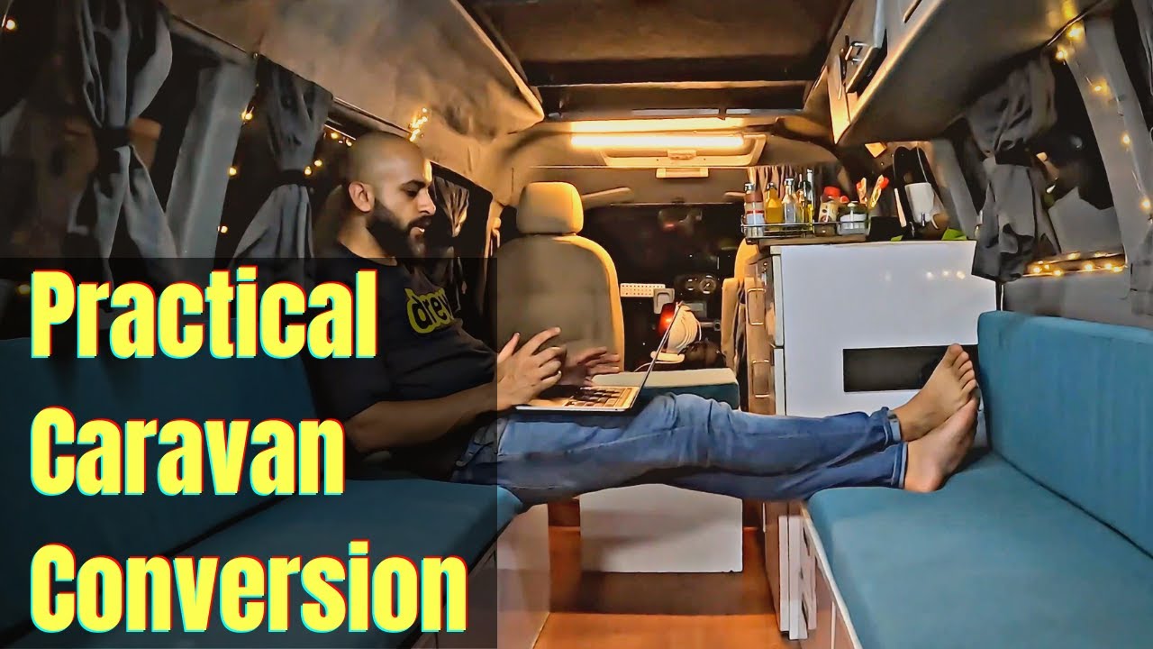 Complete Camper Van Conversion : EP2 - YouTube