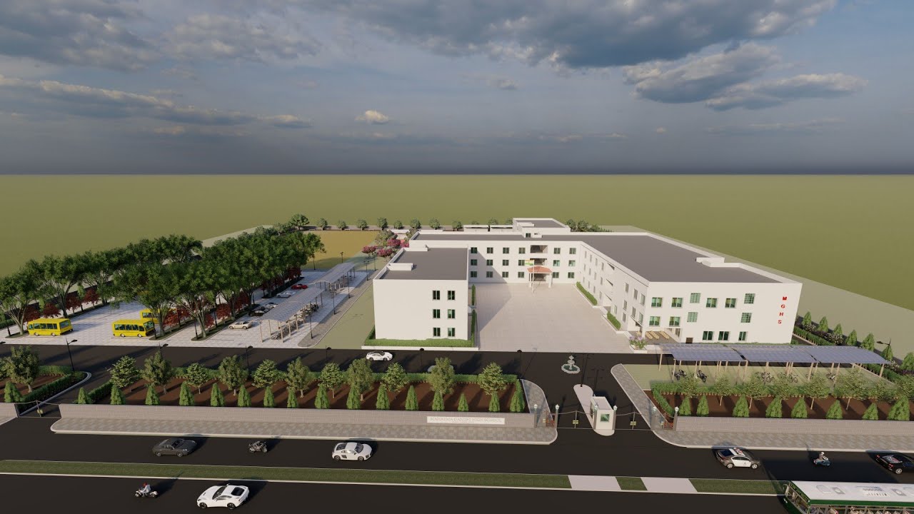 School Campus Design | Modelling using Revit - YouTube