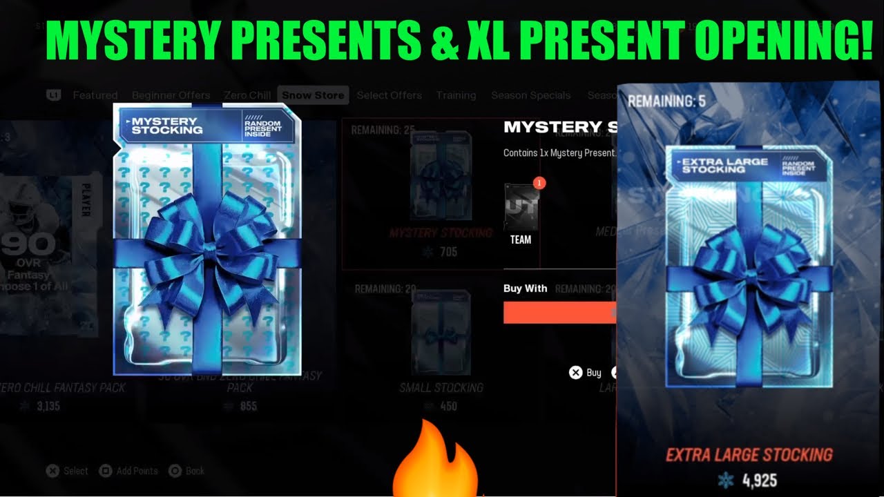 MYSTERY PRESENT & XL STOCKING OPENINGS! MYSTERY WAS MUCH BETTER, GOT ...