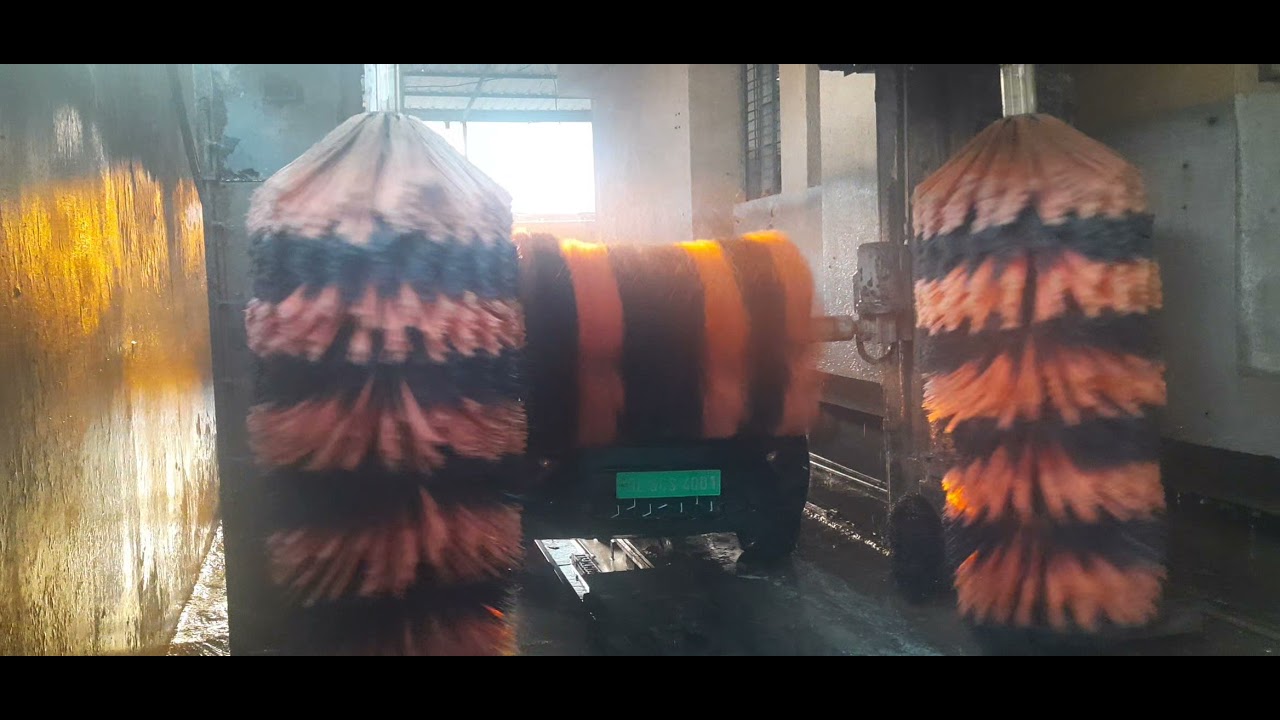 My NEXON EV washing by Automatic Machine - YouTube