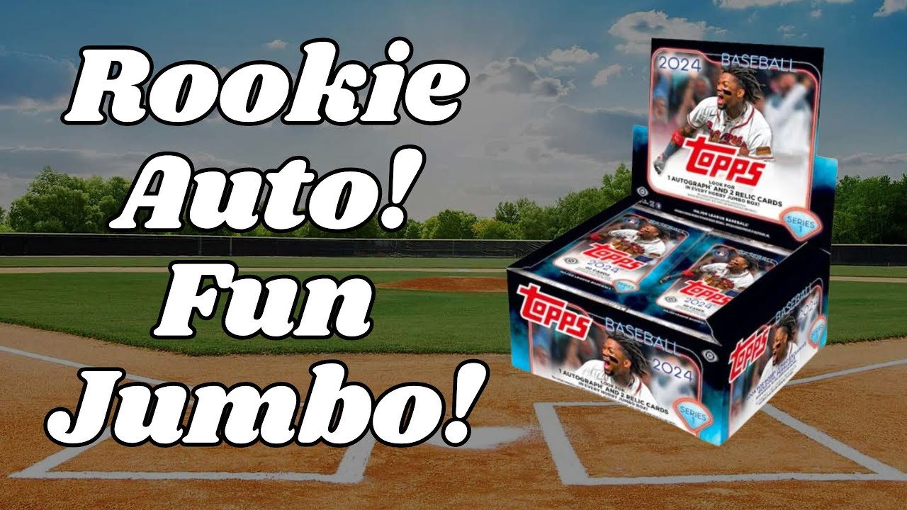 Hot Rookie Auto! So Many Numbered Cards! 2024 Topps Series 1 Jumbo ...