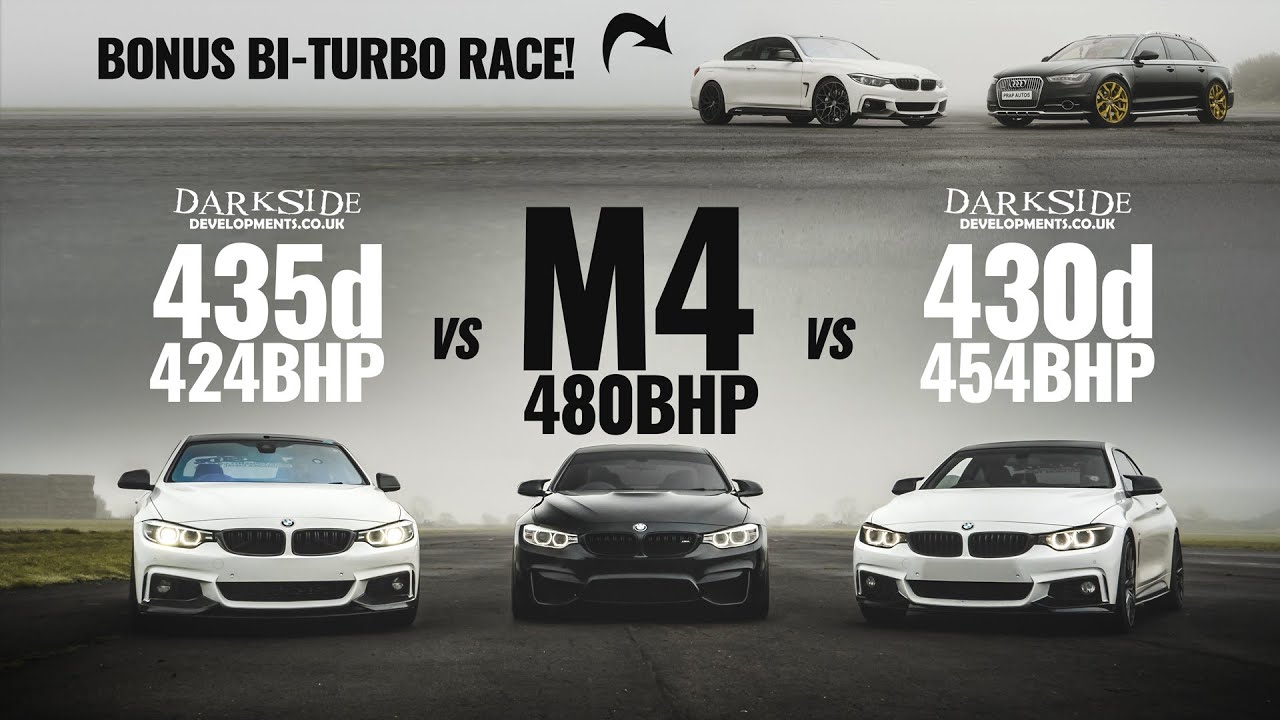 Can a DIESEL BMW BEAT a TUNED M4? ⚔️ @officially_gassed - YouTube