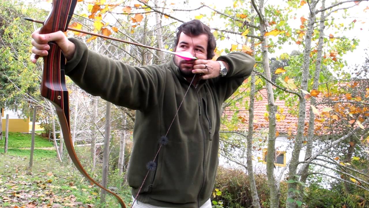 Trad archery form training #4 - YouTube