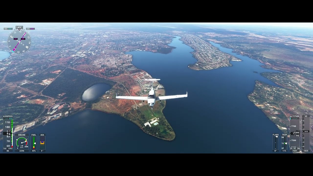 Microsoft Flight Simulator - Ultrawide Monitor 21:9 PC Gameplay - YouTube