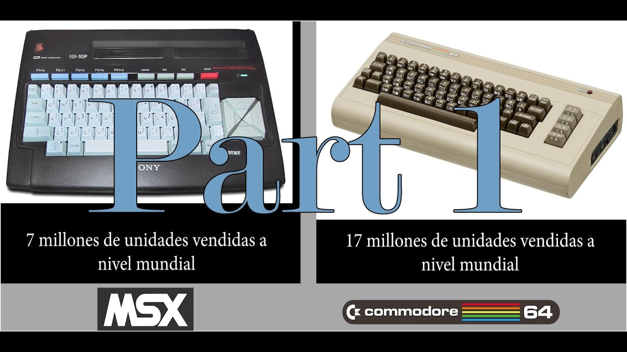 Comparativa MSX vs. Commodore 64 (Part 1)¡Comentada! - YouTube