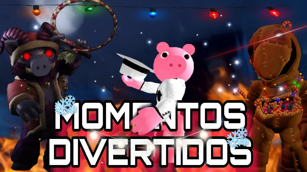 Momentos divertidos de piggy pigmas (distorted holiday) piggy | Roblox ...