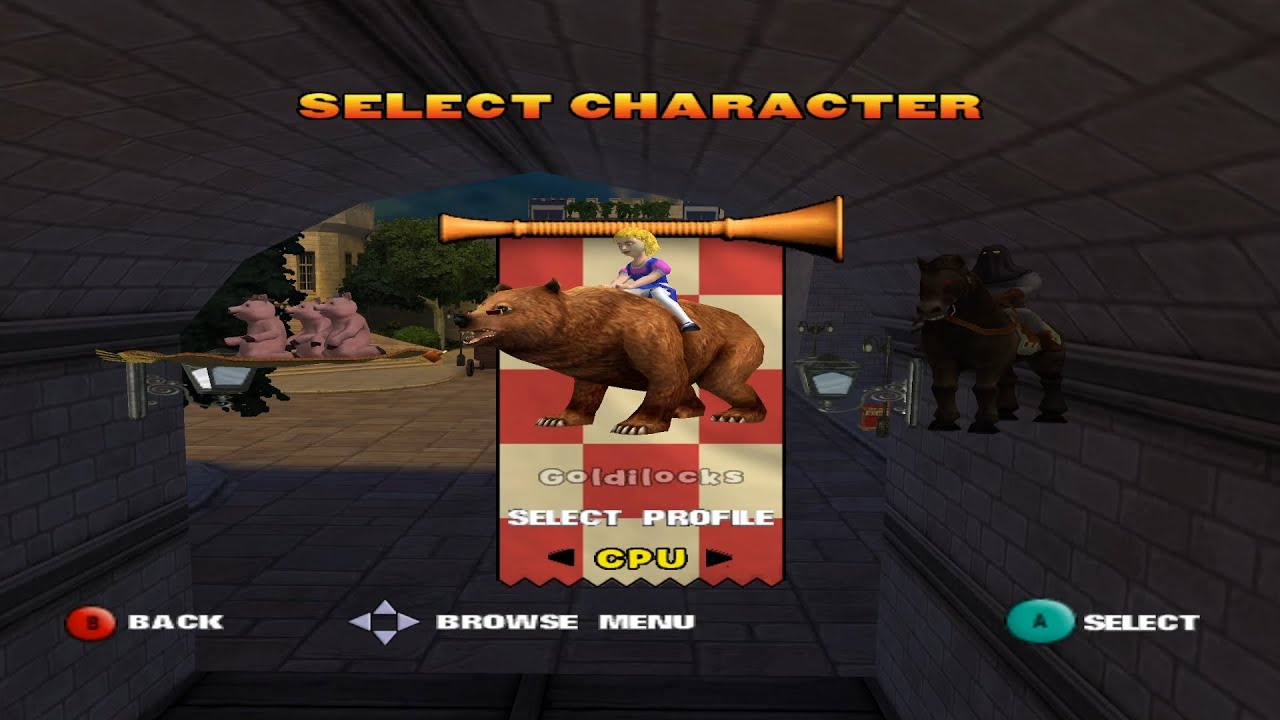 Shrek Smash n' Crash Racing - Goldilocks AI Time Trials (Conventional ...