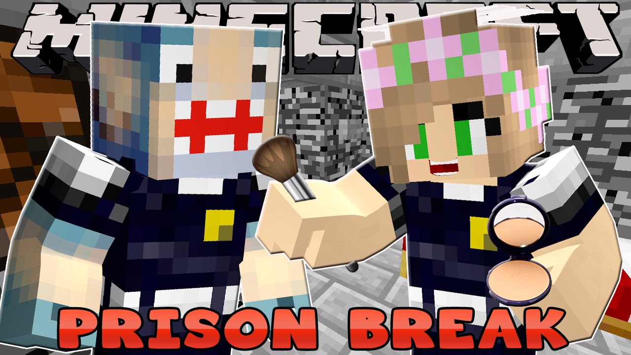 Minecraft - PRISON BREAK: LITTLE KELLY MAKES SHARKY A HUMAN! - YouTube
