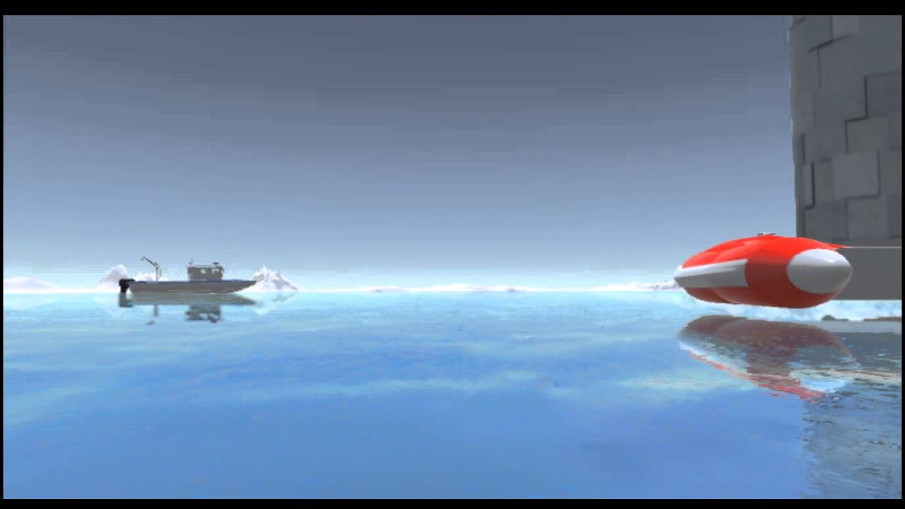 animacion barco avanzado unity - YouTube