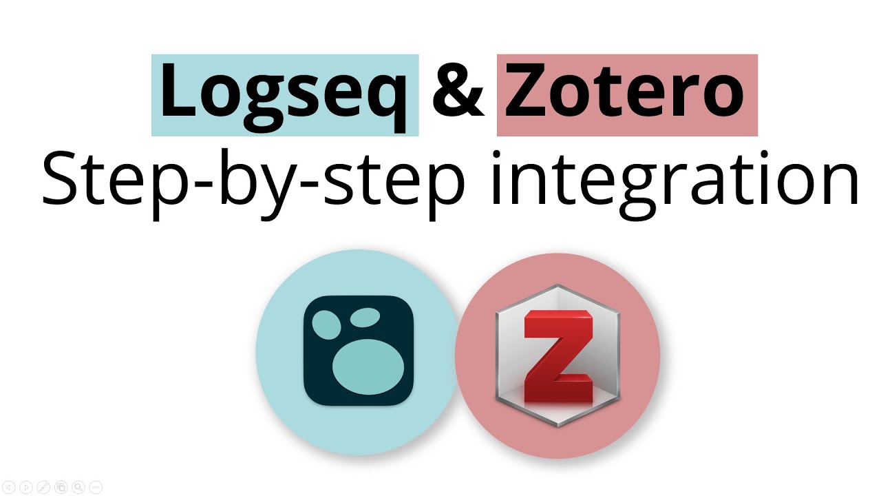 Integrating Logseq and Zotero: A great combination for academic writing - YouTube