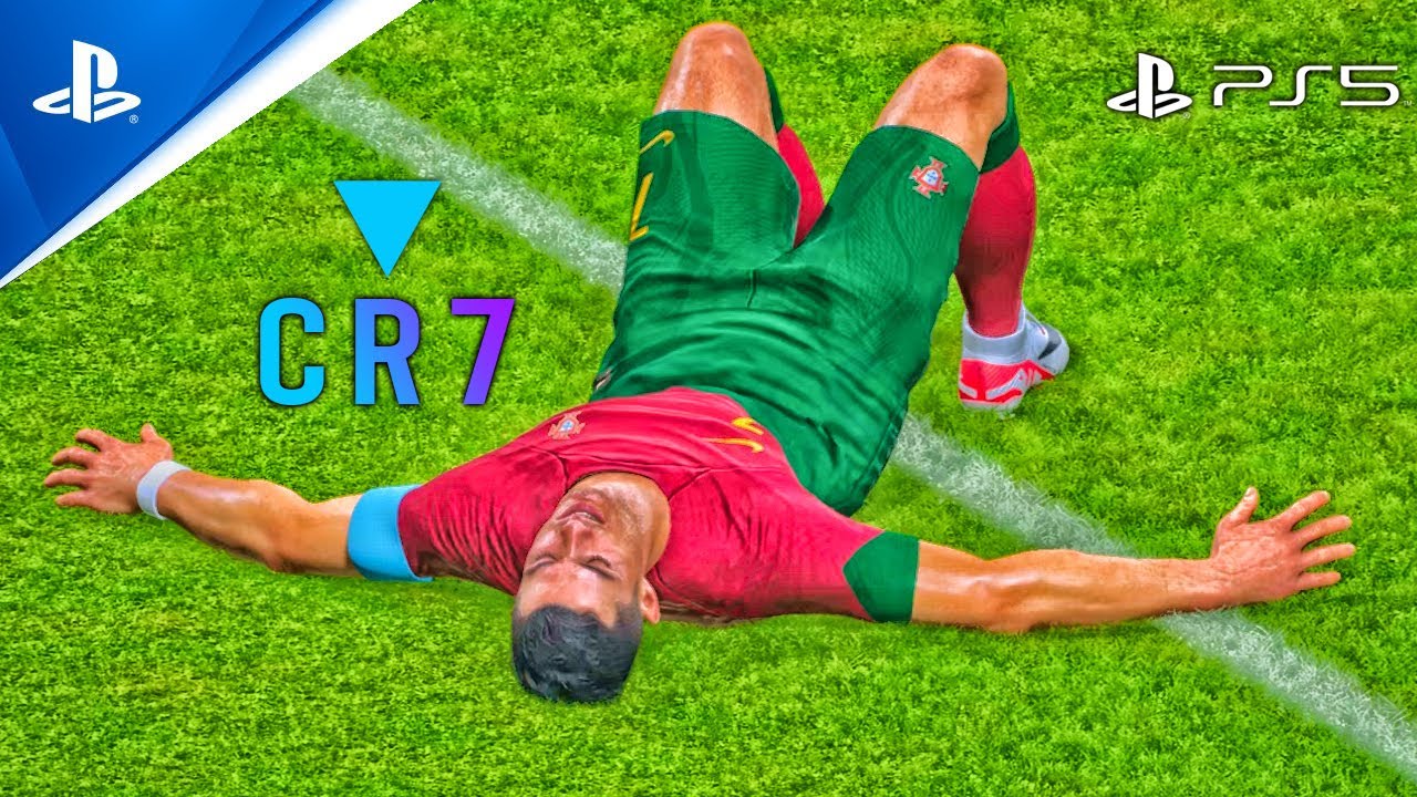 PS5 |eFootball 2024 | Portugal vs Spain (CR7) Full Match Gameplay |PS5 ...