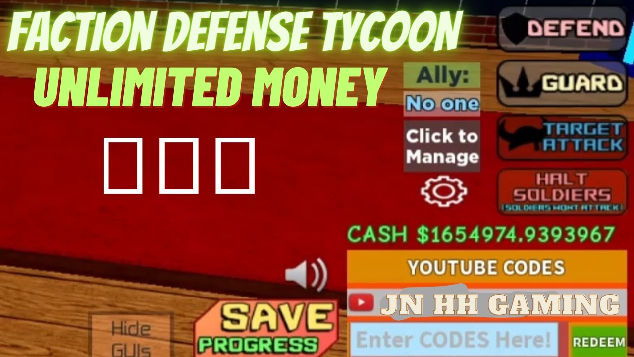 Faction Defense Tycoon Unlimited Money 💰 🤑 💸 Script | Mobile + Pc ...