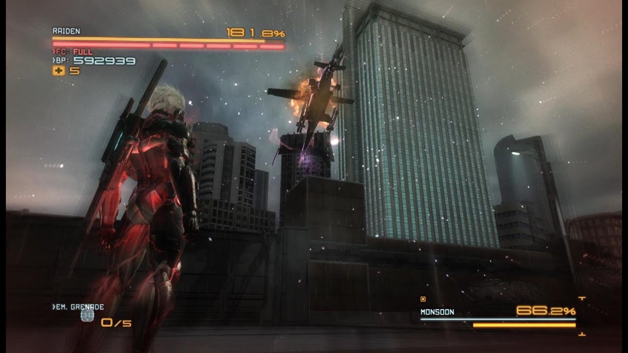 Metal Gear Rising Monsoon Boss Fight - YouTube