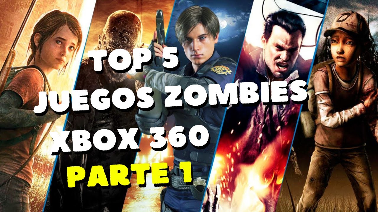 TOP 5 JUEGOS DE ZOMBIES XBOX 360 PARTE 1 - YouTube