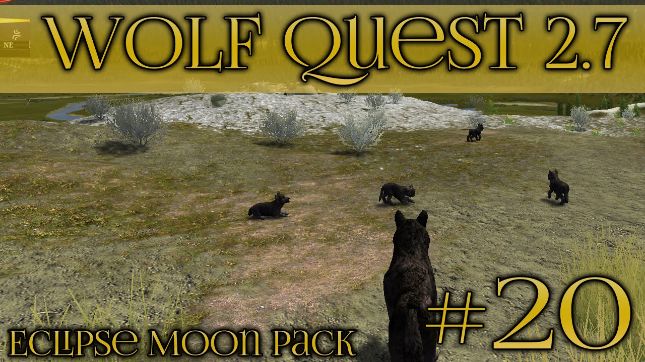 Birth of the Second Eclipse Moon Litter!! 🐺 Wolf Quest 2.7 - Episode ...