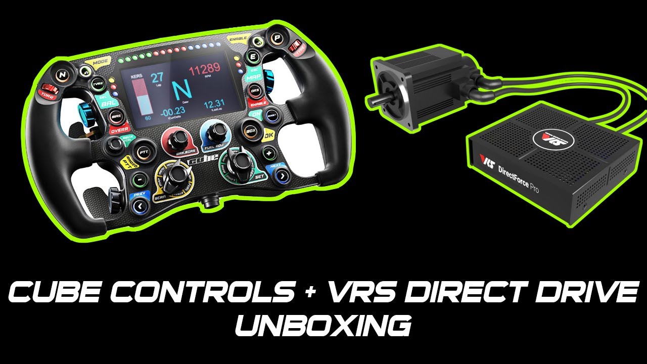 CUBE CONTROLS Formula CSX 2 + VRS DIRECT DRIVE PRO - UNBOXING ( # ...