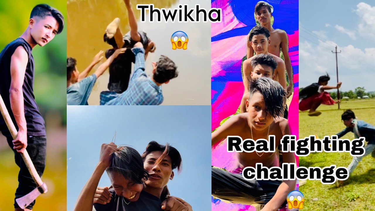 Real fighting and try not to laugh challenge 😱 || part 1 ...