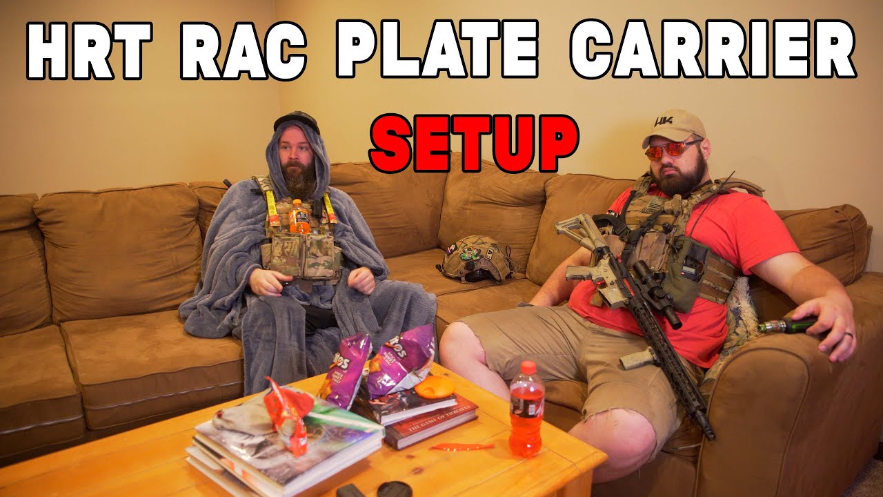 The HRT Tactical RAC Plate Carrier Setup and Review - YouTube