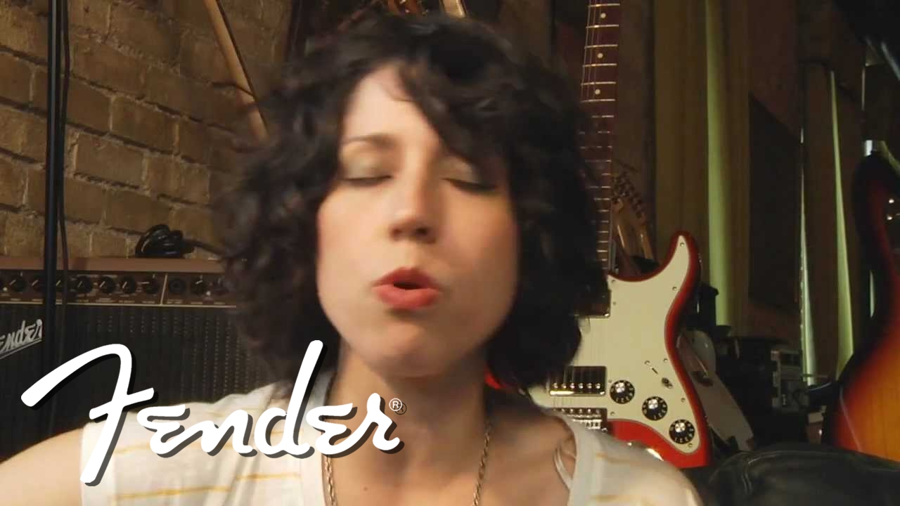 Jessica Dobson Performs "All Chalked Up and Spitting Dust" | Fender ...