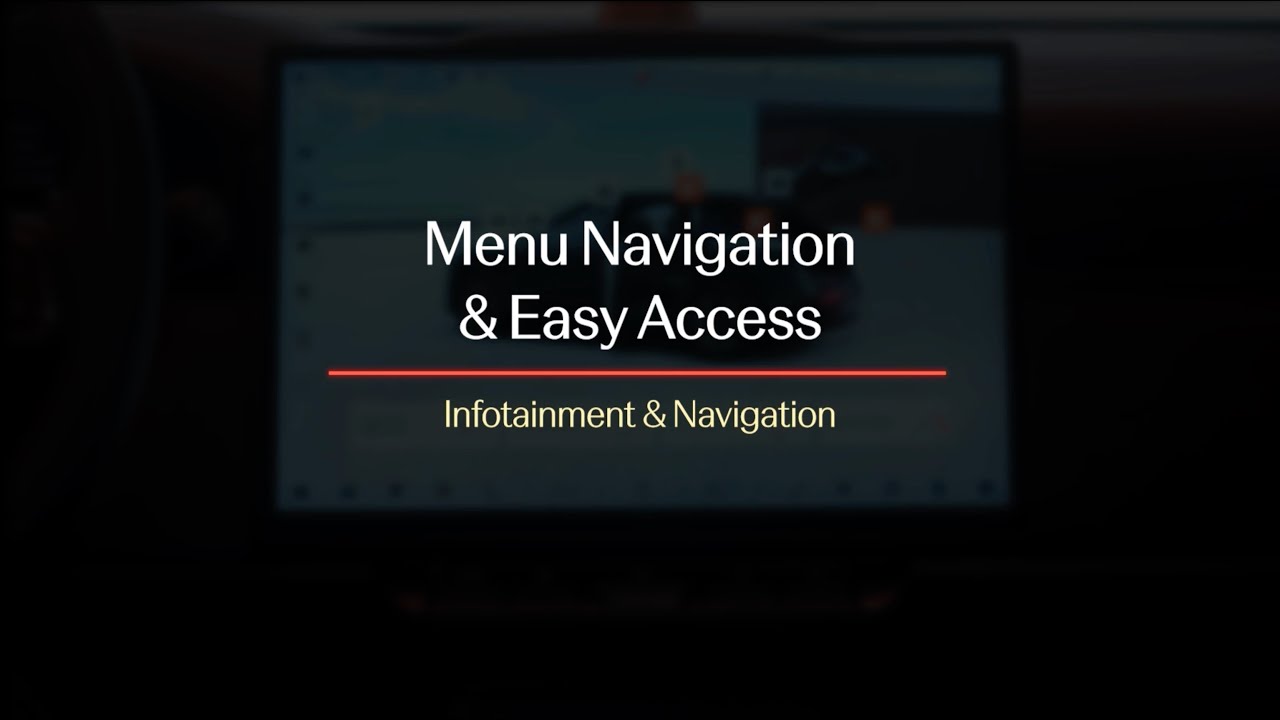 Zeekr 7X – Menu Navigation & Easy Access - YouTube
