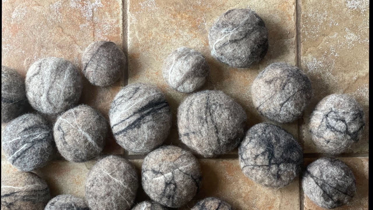 Wet felted Rock - YouTube