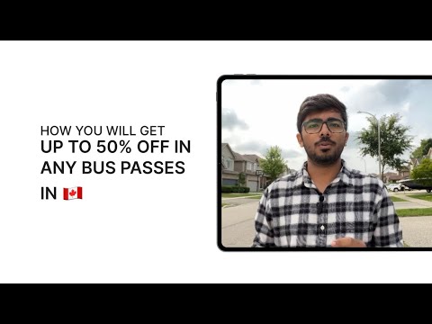 50% discount on bus pass in Canada | kitchener | GRT Affordable Transit ...