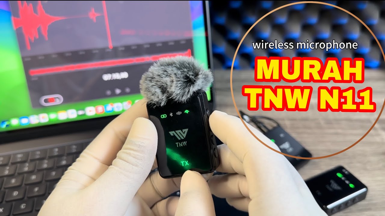WIRELESS MICROPHONE MURAH TNW N11 - YouTube