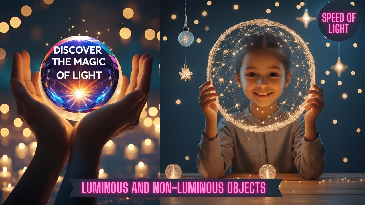 What is Light | Sources and Uses of Light | Luminous and Non-Luminous ...